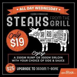 Promotions Archive | The Brook Bar & Bistro